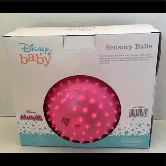 Disney | Toys | Disney Minnie Mouse Sensory Balls Set | Poshmark